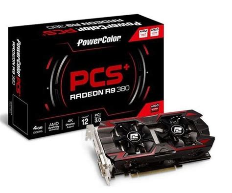 Placa De V Deo Power Color Amd Radeon Pcs R Gb Gddr Bit Axr Gbd Ppdhe Pichau