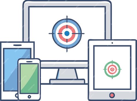 Premium Vector Multidevice Targeting Optimizing Marketing Across Multiple Platforms