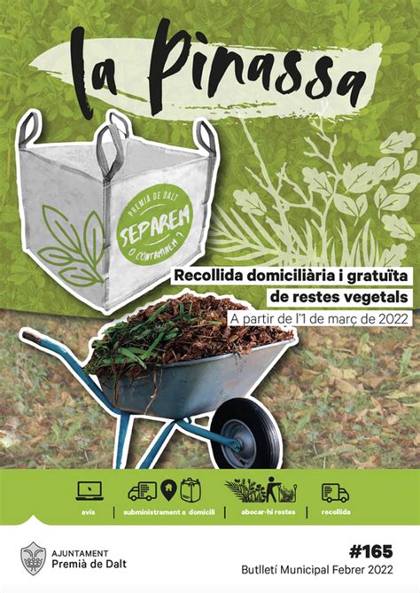 La Recollida A Domicili De Restes Vegetals Portada De La Pinassa De Febrer Ajuntament De