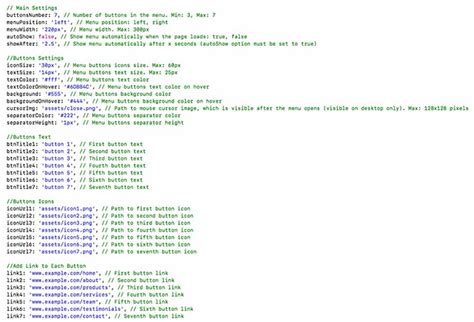 Vertical Slideout Menu Jquery Plugin