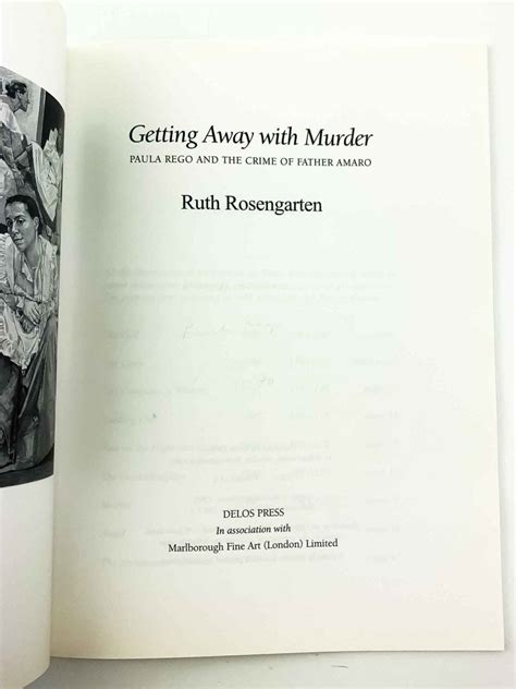Ruth Rosengarten Signed Limited Edition • Getting Away With Murder
