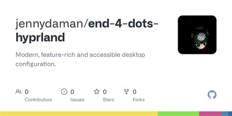 Github Jennydaman End 4 Dots Hyprland Modern Feature Rich And Accessible Desktop Configuration