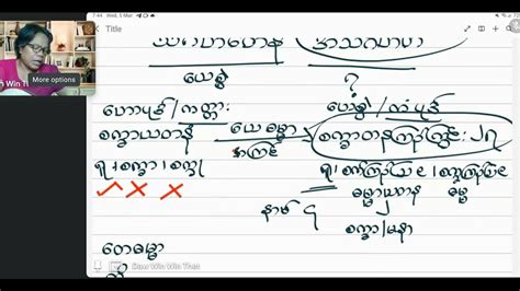 ဓာတုကထာ ၁ ဒုတိယန အပိုင်း ၂ Youtube