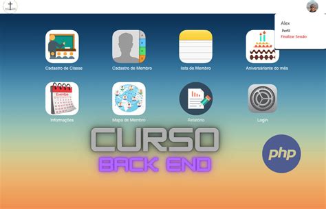 Curso Back End PHP Portal Alex Cursos