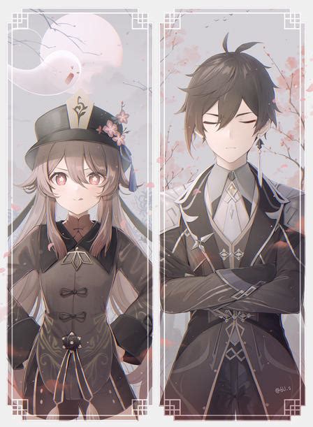 胡桃 同人原神原创作品 触站