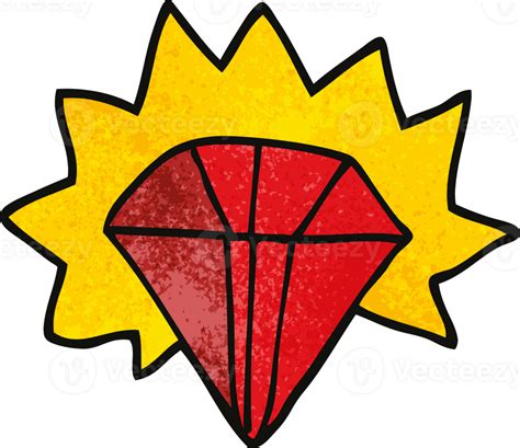 Cartoon Doodle Giant Ruby 45017548 Png