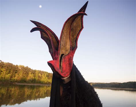 Papier Mâché Bat Masks By Jym Davis Take Wing In Bold Portraits — Colossal