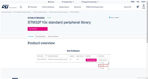 stm32官方固件库下载并且新建自己的工程 stm32固件库下载 csdn博客