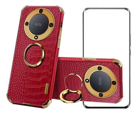 Funda Para Honor X9b X50 5g Cocodrilo Tener Vidrio Membrana Meses Sin