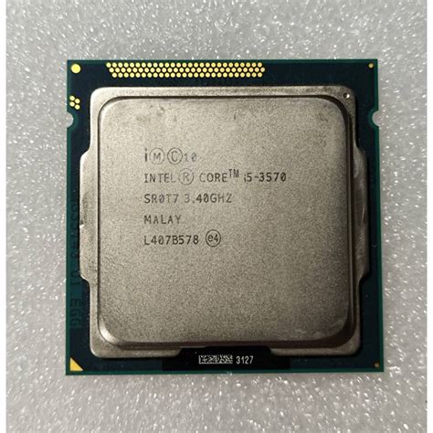 Cpu Intel Core I5 Gen 3 6 Socket 1150 1151 1155 มือสอง ถอดเครื่อง Shopee Thailand