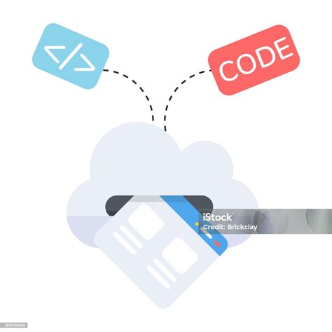 Cloud Coding Stock Illustration Download Image Now Cloud Sky