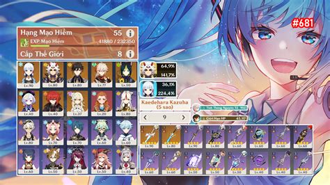 Shop Acc Genshin Impact Vip