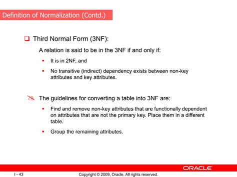 Normalizationppt What Is Normalizations Ppt