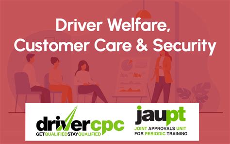 Driver Welfare Customer Care And Security Essex Driver Cpc Training