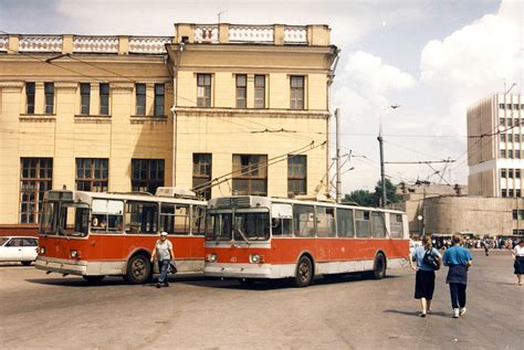 Любимые троллейбусы какими они были во времена СССР Сокровища
