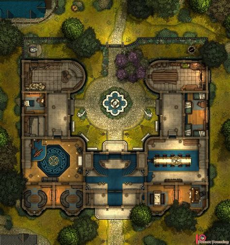 Blackport Manor Complete Public Ferret Foundry Dnd World Map
