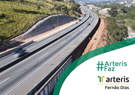 Arteris Fernão Dias on Twitter As obras de Terceira Faixa seguem