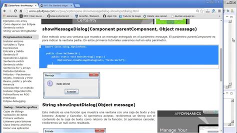JOptionPane ShowMessageDialog Y ShowInputDialog En Java YouTube