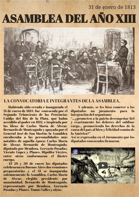 Asamblea Del AÑo Xiii Genially