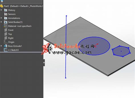 Solidworks中如何分割零件生成多实体 Solidworks教程网