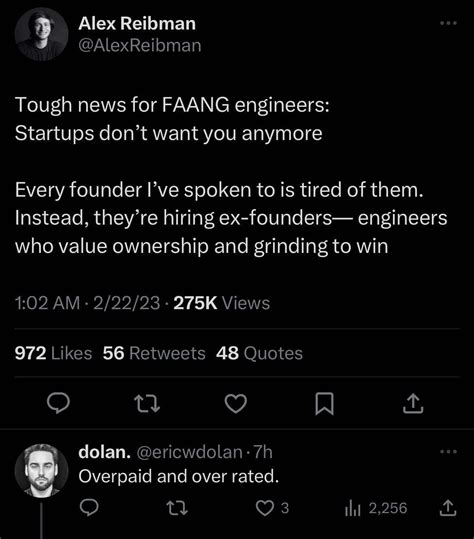 faang engineers overrated tech industry blind