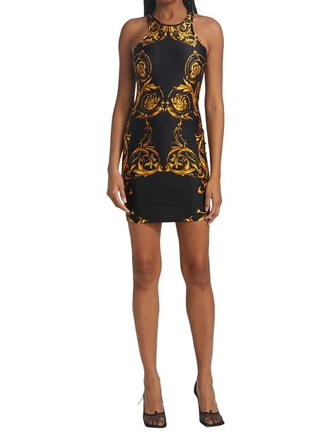 Shop Versace Jeans Couture Garland Sleeveless Minidress Saks Fifth Avenue