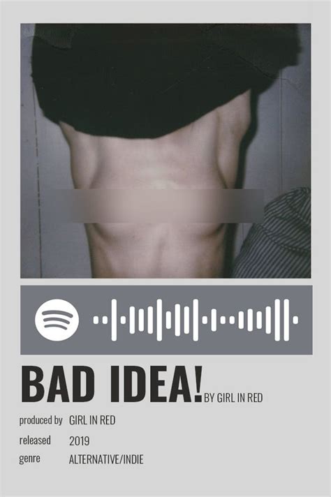 Bad Idea Cover Album For A Beautiful Blogosphere Portrait Gallery