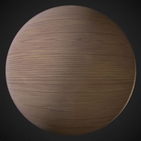 Oak Wood Bare Pbr Material Texture Download