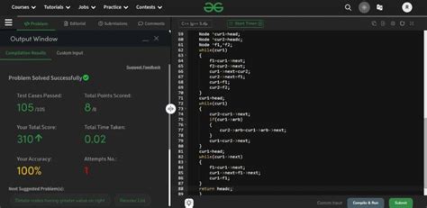 Day23 30daysofcodechallenge Geeksforgeeks Dsa Problemsolving