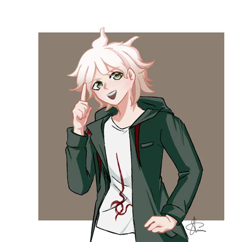 Nagito Komaeda Sprite Redraw In My Style Danganronpa Amino