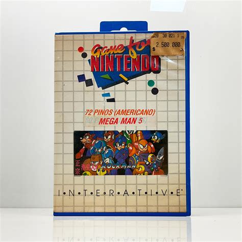 Jogo Mega Man 5 Nes Clone 72 Pinos Usado Mundo Joy Games Venda
