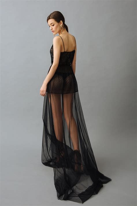 Black Nightgown F Nightgown Women Womens Nightgown Sexy Etsy