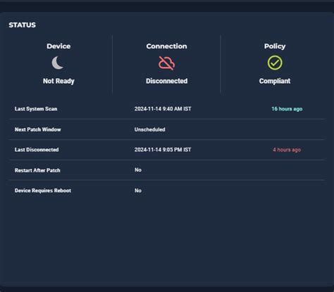 Device Status Shows Disconnected But User Is Logged In Community