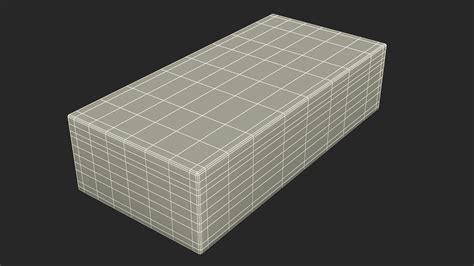 3d Solid Sand Lime Block Red Turbosquid 2146550