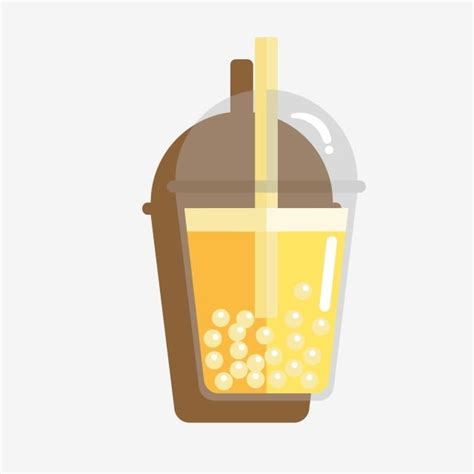 เครื่องดื่ม ชานมไข่มุก อาหารจานด่วน วาดด้วยมือ การ์ตูน อร่อย กระดานวาดภาพภาพ Png และ เวกเตอร์