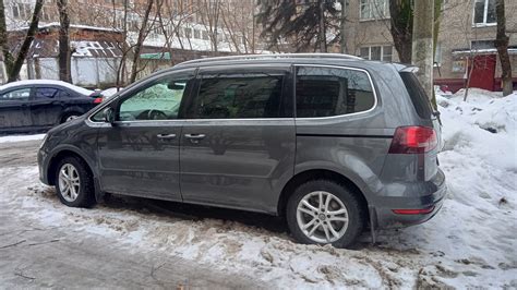 Volkswagen Sharan 2g 2 0 дизельный 2017 Серый Шарик на Drive2