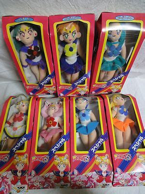 Sailor Moon Torutoru Catcher Ufo Plush Set Of 7 Figure Doll Toyb