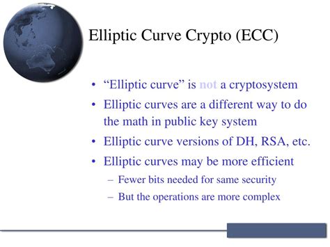 Ppt Lecture 10 Elliptic Curve Cryptography Powerpoint Presentation