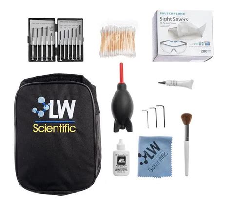 Pro Microscope Cleaning Kit Lens And Optical Maintenance Lw Scientific
