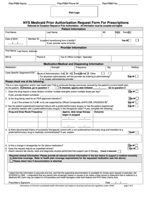 Gateway Health Plan Drug Specific Prior Authorization Form