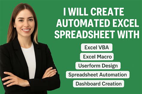 Create Automated Excel Spreadsheet With Excel Vba Excel Macro Excel