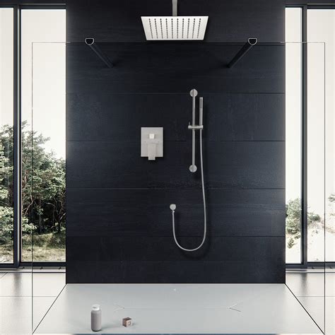 Rainfall Shower Head Complete Shower System With Rough In Valve Bed Bath Beyond