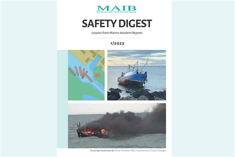 Maib Safety Digest 12023 Published Govuk