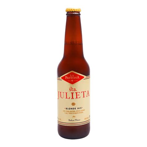 La Patrona Santa Julieta Blonde Ale 355 Ml Cerveza Artesanal Mexicana