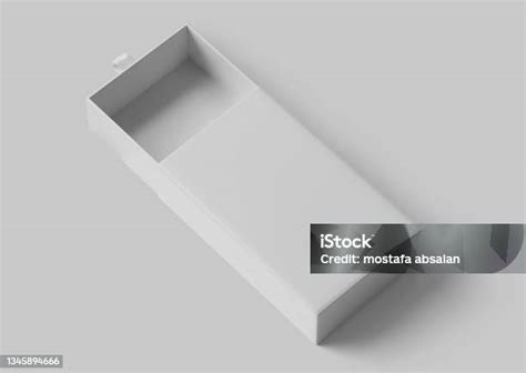 화이트 서랍 패키지 상자 모형 빈 골판지 용기 라이트 배경에 격리된 3d 렌더링 0명에 대한 스톡 사진 및 기타 이미지 0명