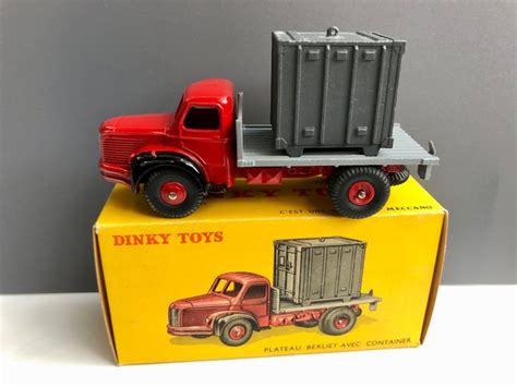 Dinky Toys 1 43 Berliet Plateau Avec Container Ref 34B Catawiki