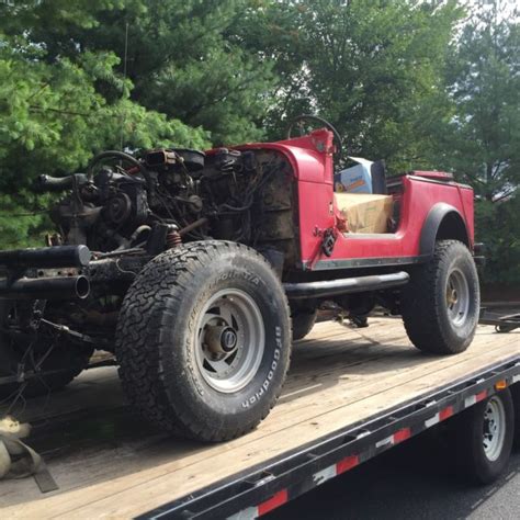 Jeep Cj Clean Frame Parts Or Restore Classic Jeep Cj For Sale
