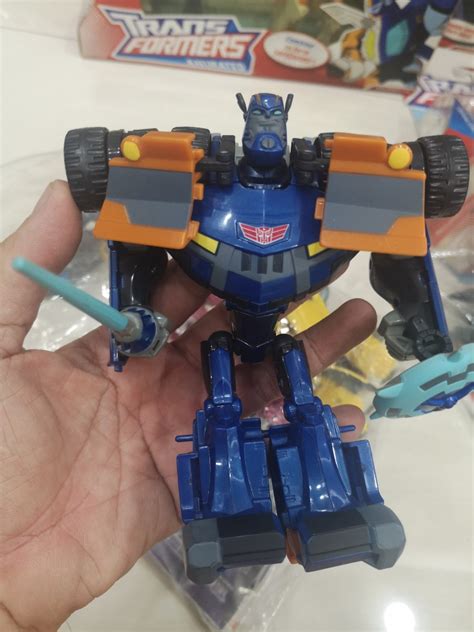Transformers Animated Sentinal Hobbies And Toys Toys And Games On Carousell