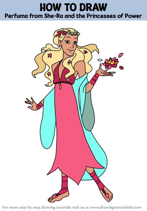How To Draw Perfuma From She Ra And The Princesses Of Power She Ra And