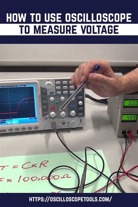How To Use Oscilloscope To Measure Voltage In 2022 Measurements Graphing Calculator Being Used